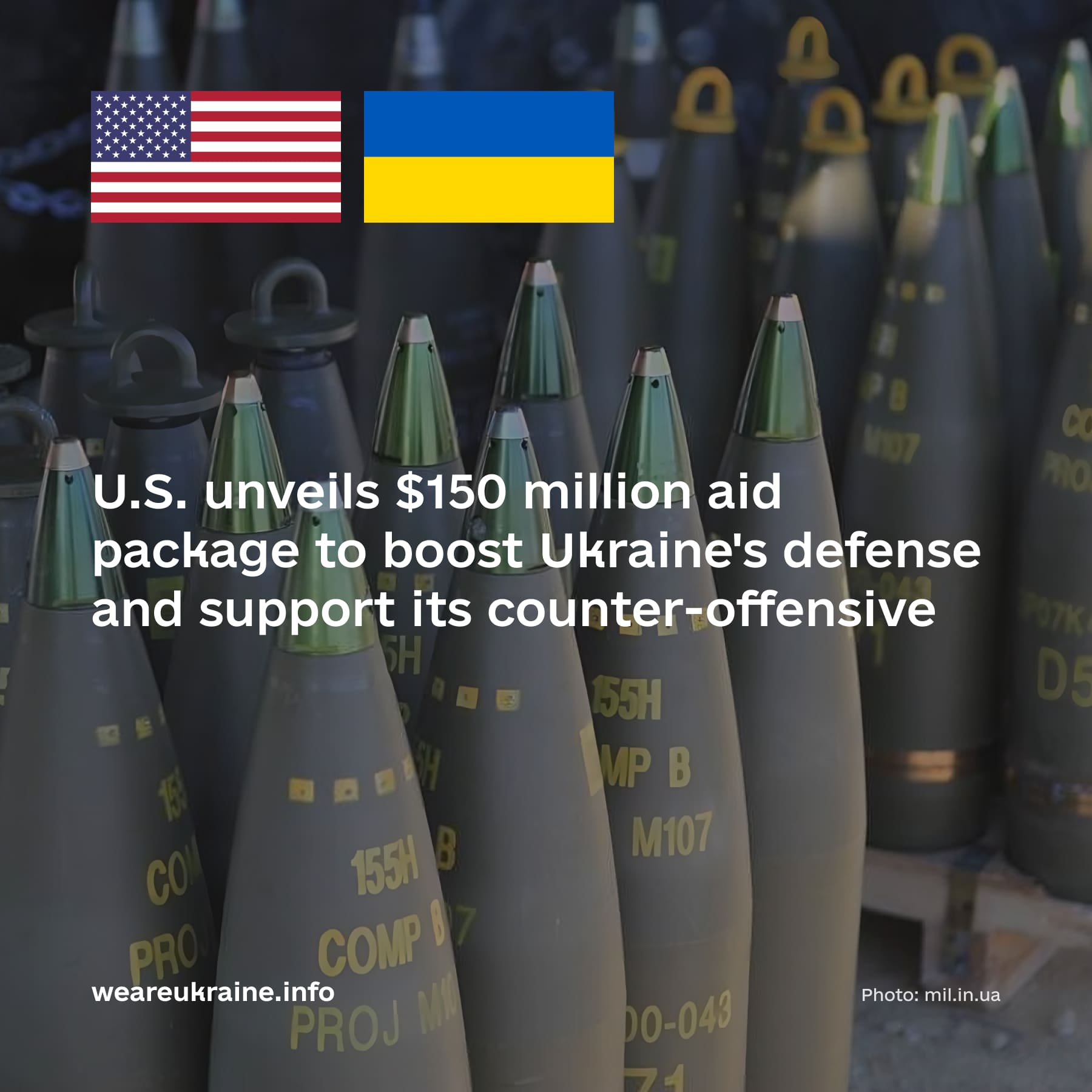U.S. unveils $150 million aid package to boost Ukraine's defense and ...